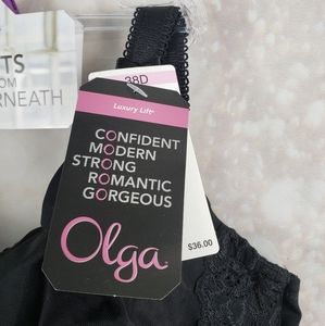 Olga | Intimates & Sleepwear | Olga Luxury Lift Bra New With Tags Black ...